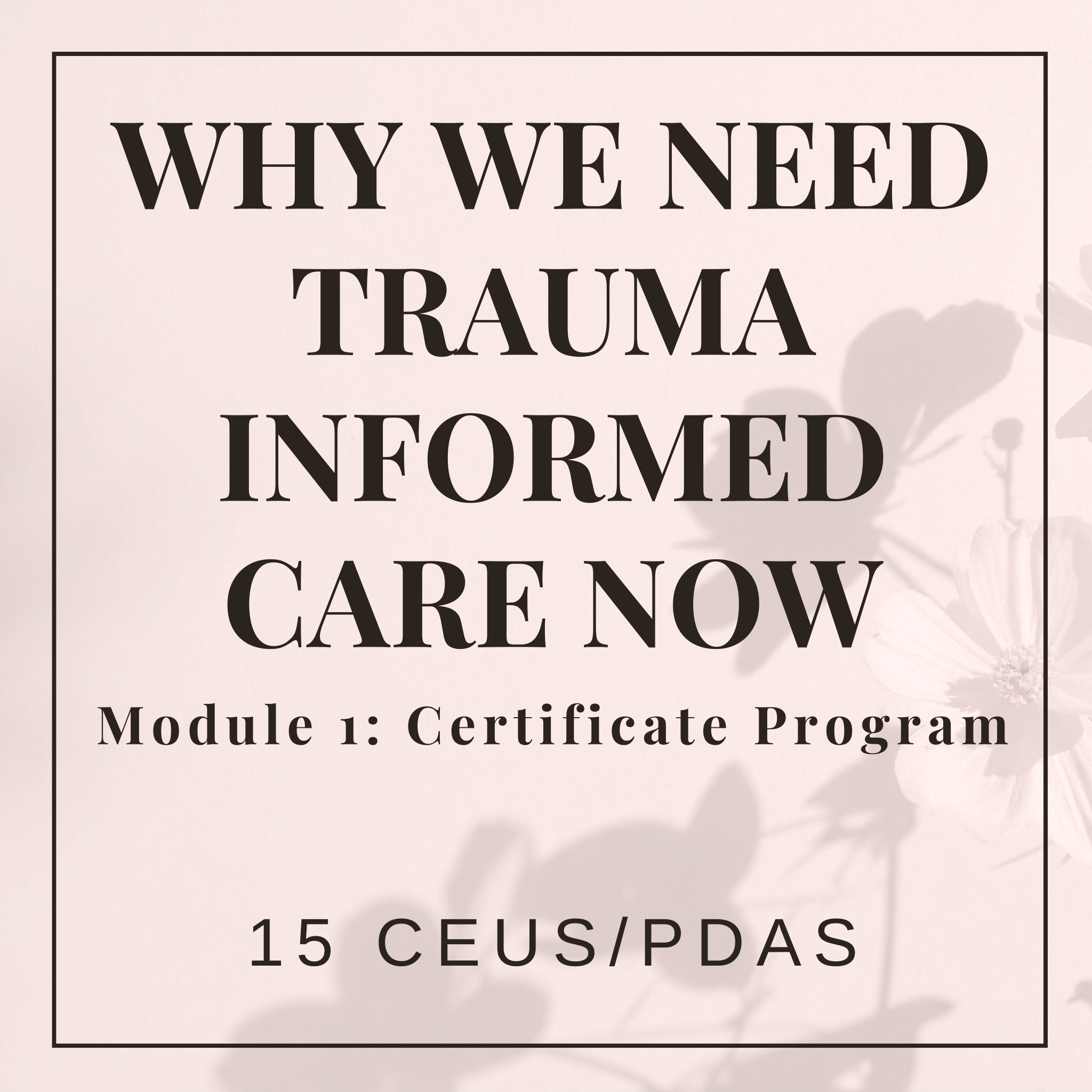 Repairing the Shattered Heart: Why We Need Trauma Informed Care Now ...